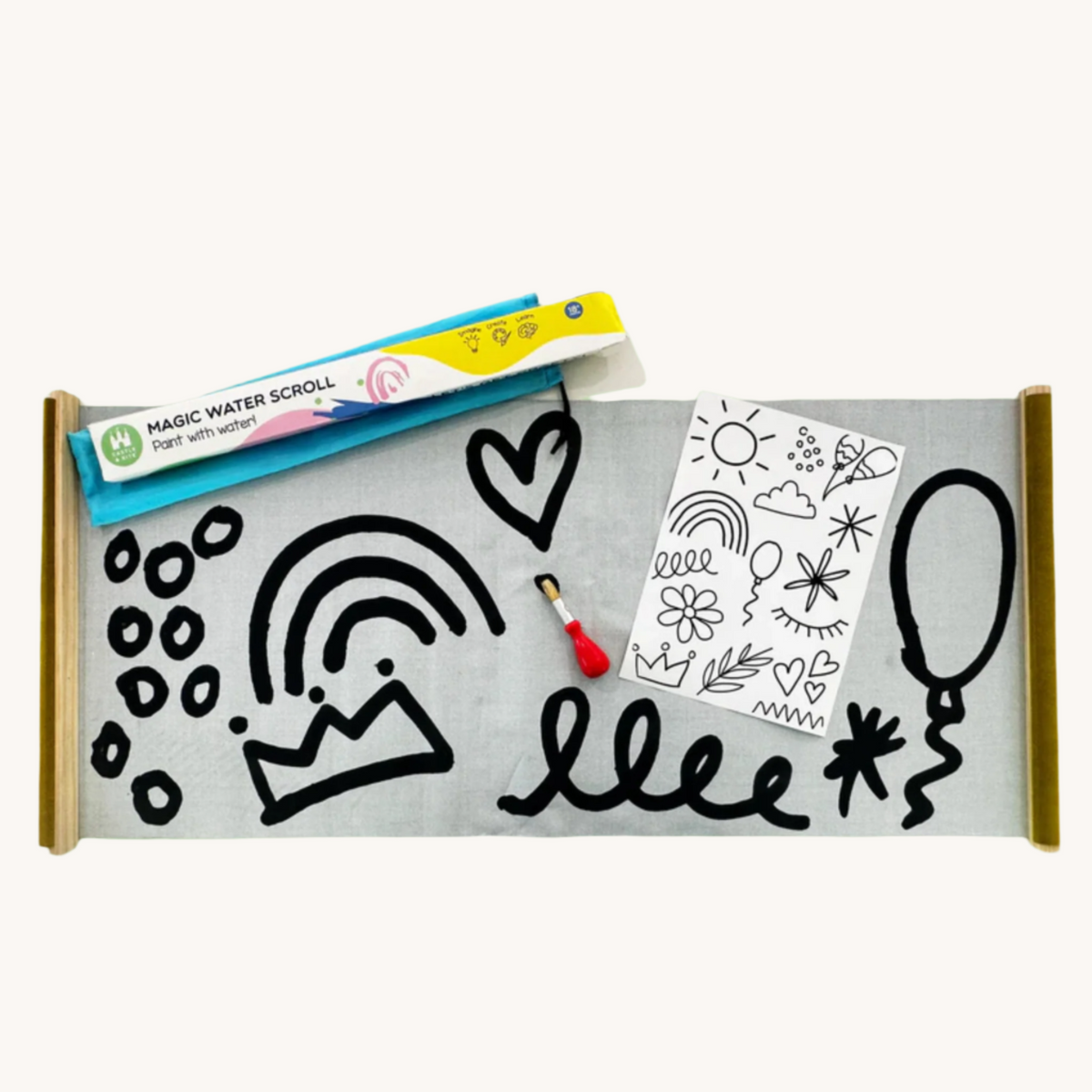 CASTLE & KITE Magic Water Scroll – Forest of Play